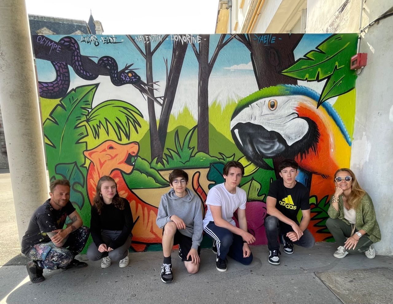 Street Art, un projet haut en couleurs au lycée Renan de Saint Brieuc ! | Académie de Rennes