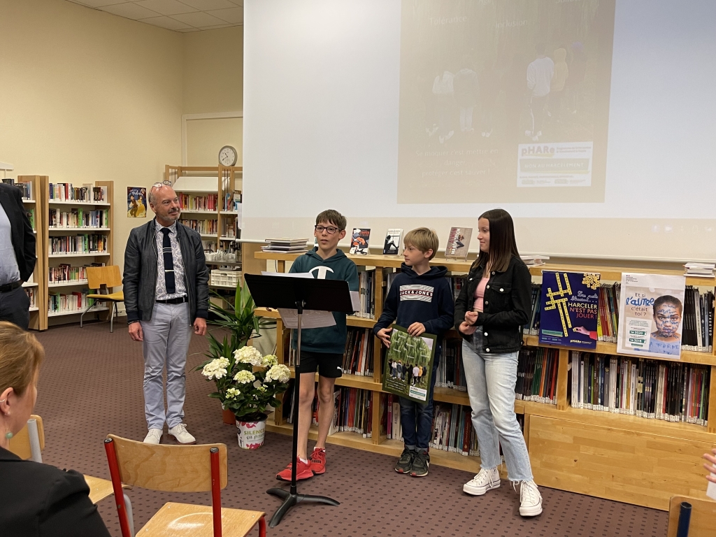 Concours "Non au harcèlement" : Remise des prix aux lauréats académiques | Académie de Rennes