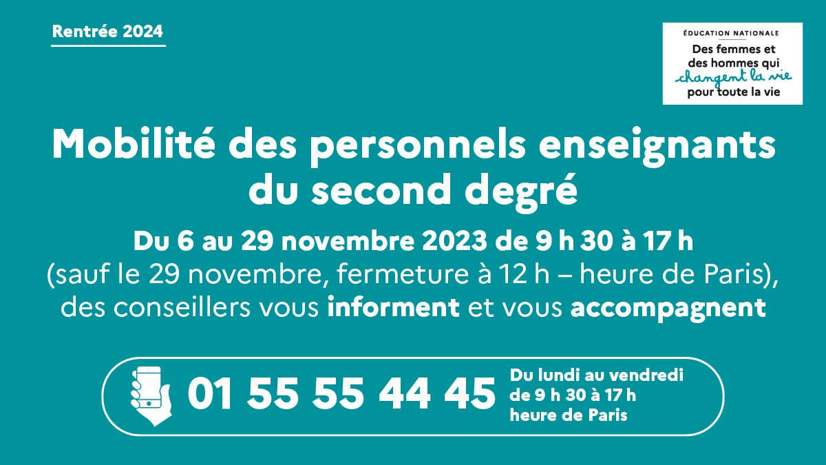 Le mouvement inter académique | Académie de Rennes