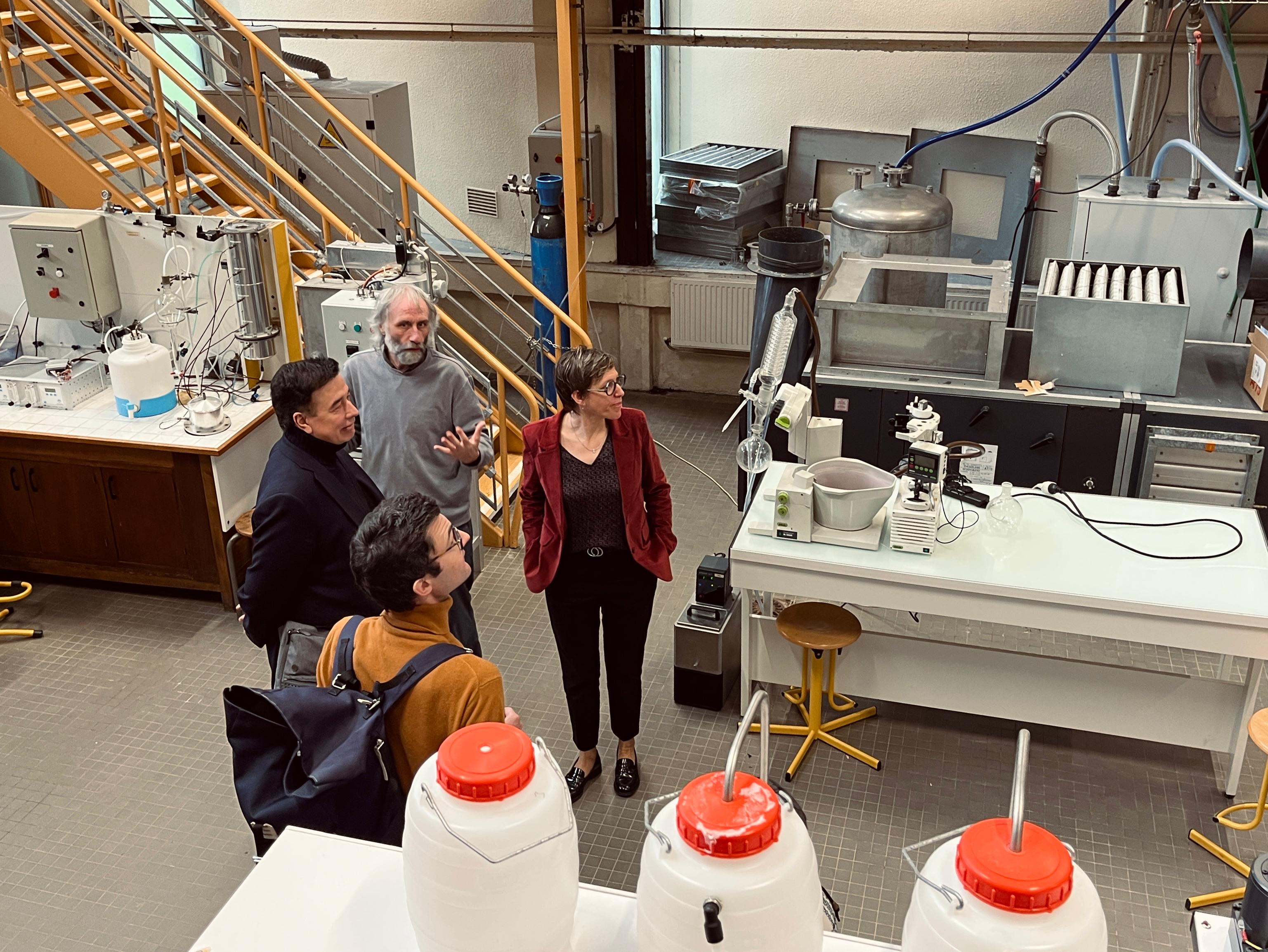 Visite de l'École nationale supérieure de chimie de Rennes (ENSCR ...