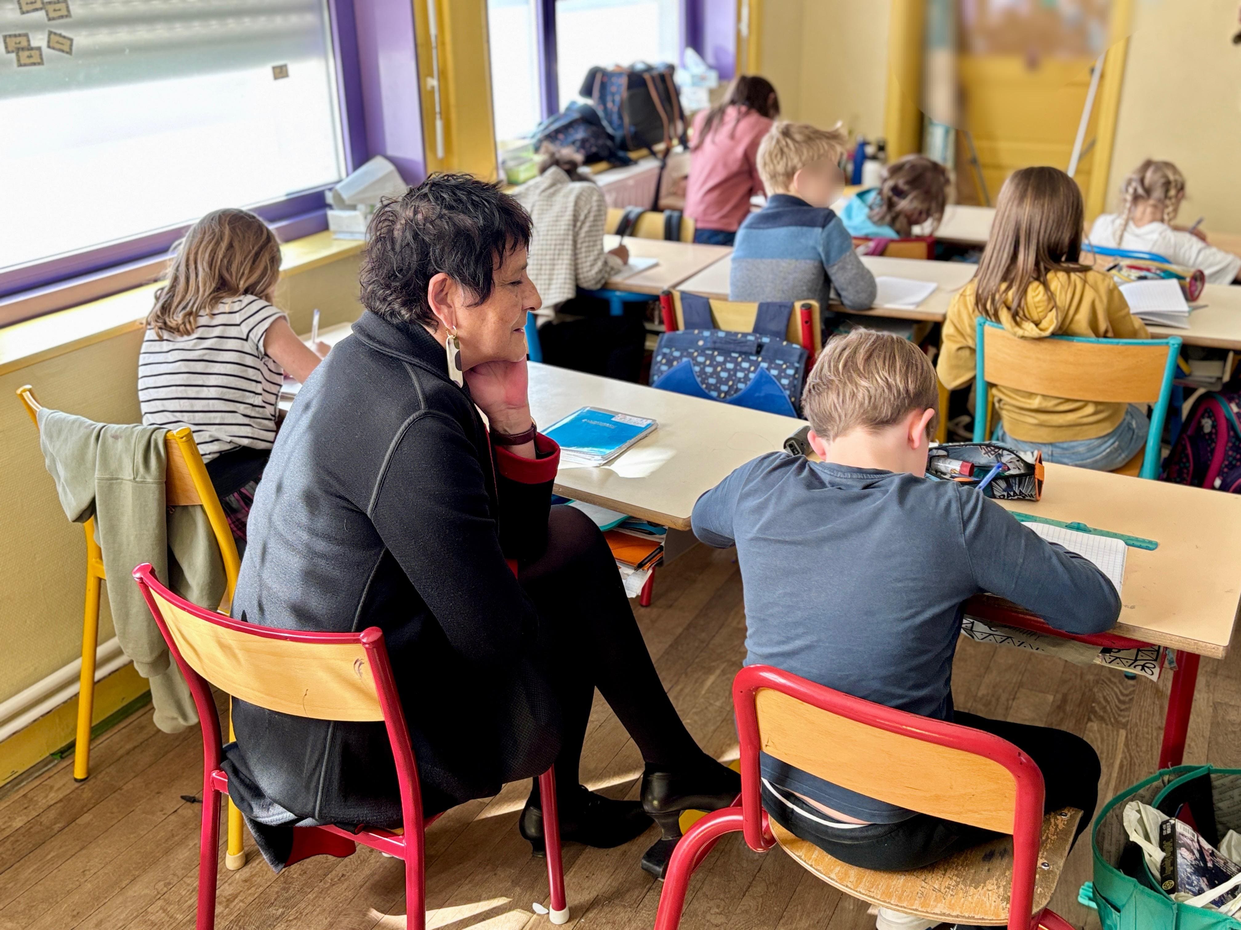 Visite de la rectrice Hélène Insel dans la filière français-breton de l ...